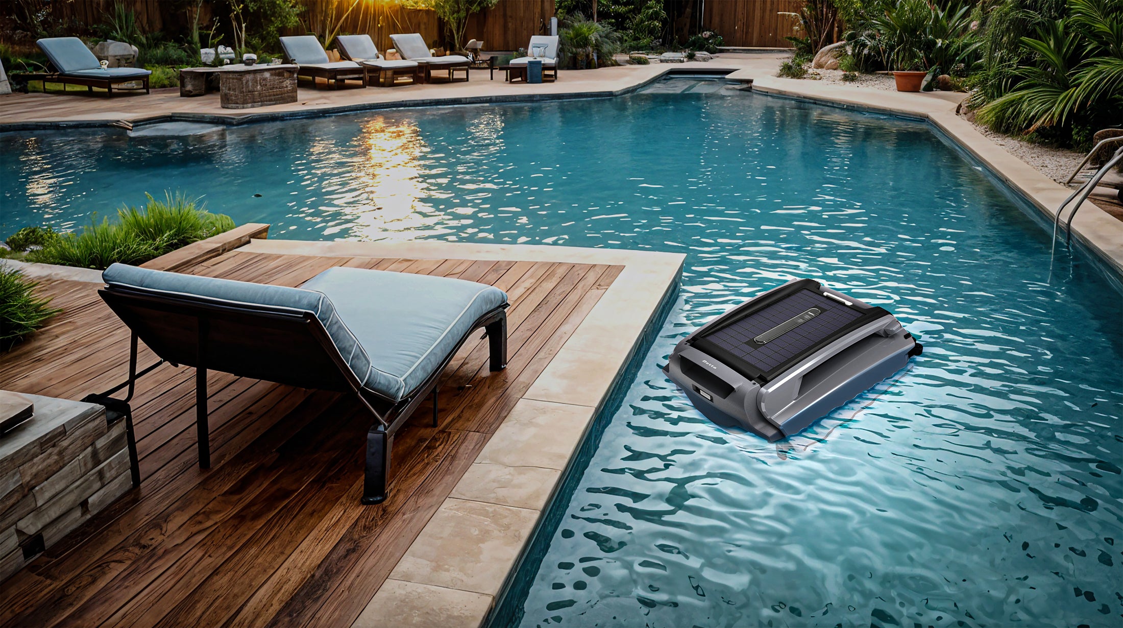 Betta Solar Powered Robotic Pool Skimmer