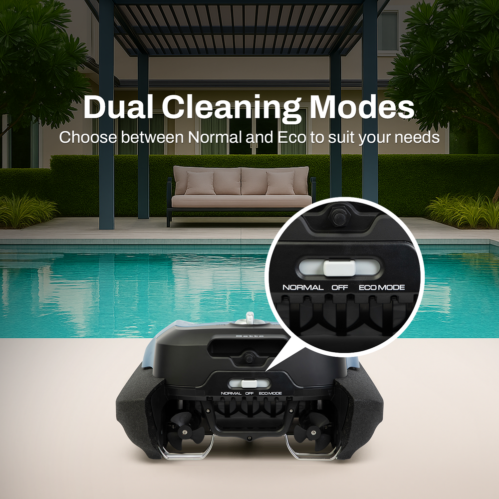 Betta Flex - Solar-Powered Robotic Pool Skimmer