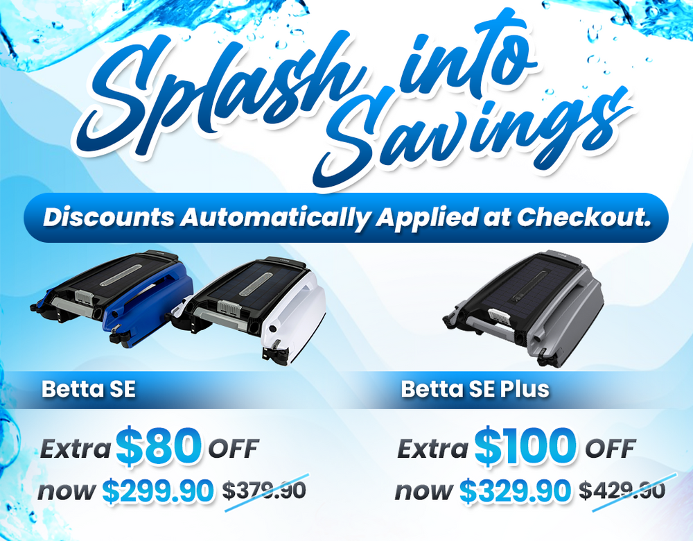 Betta Solar Powered Robotic Pool Skimmer