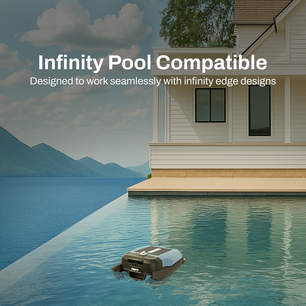 Betta Flex - Solar-Powered Robotic Pool Skimmer