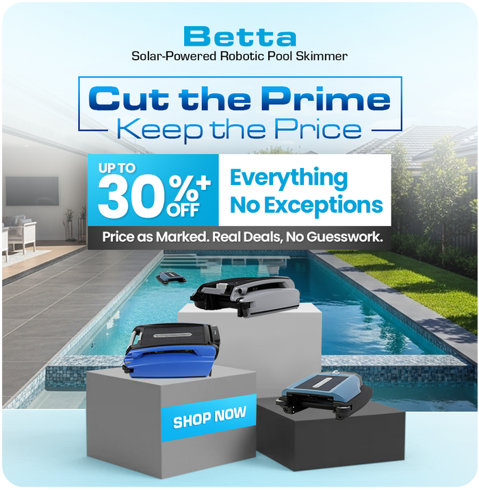 Betta Solar Powered Robotic Pool Skimmer
