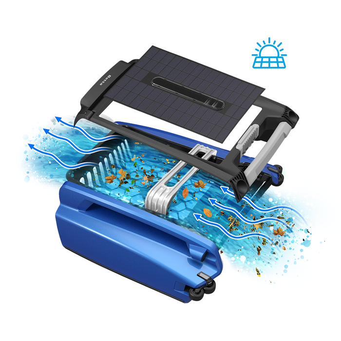 Betta SE Solar Powered Smart Robotic Pool Skimmer (2023 Model) - Betta